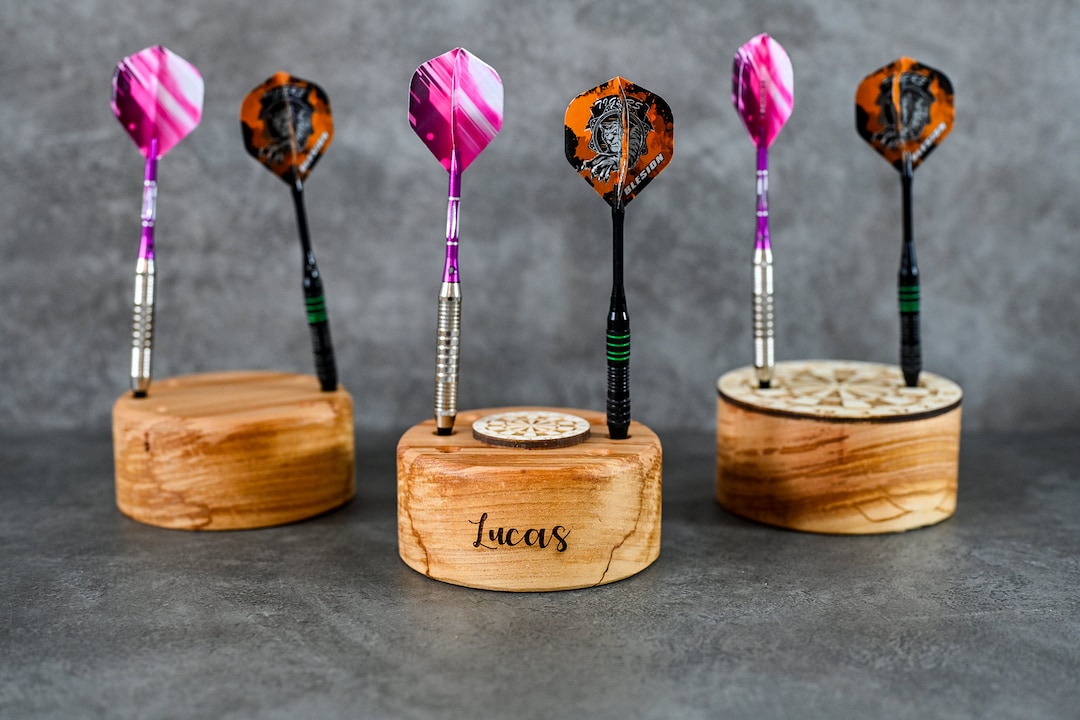 Dart Arrow Stand With Desired Engraving and Name Dart Arrow Stand ...