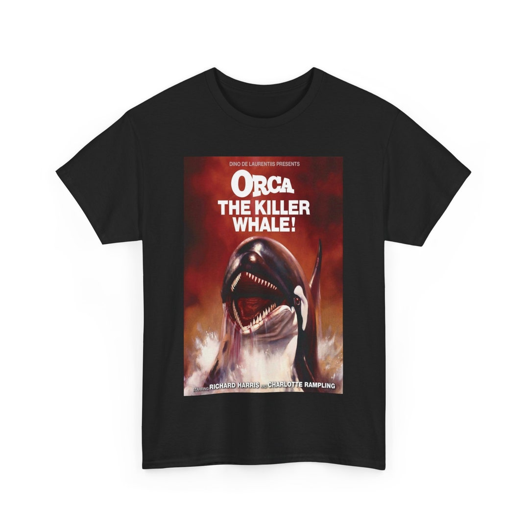 ORCA the KILLER WHALE Heavy Cotton T-shirt Tshirt Tee Shirt Clasic ...