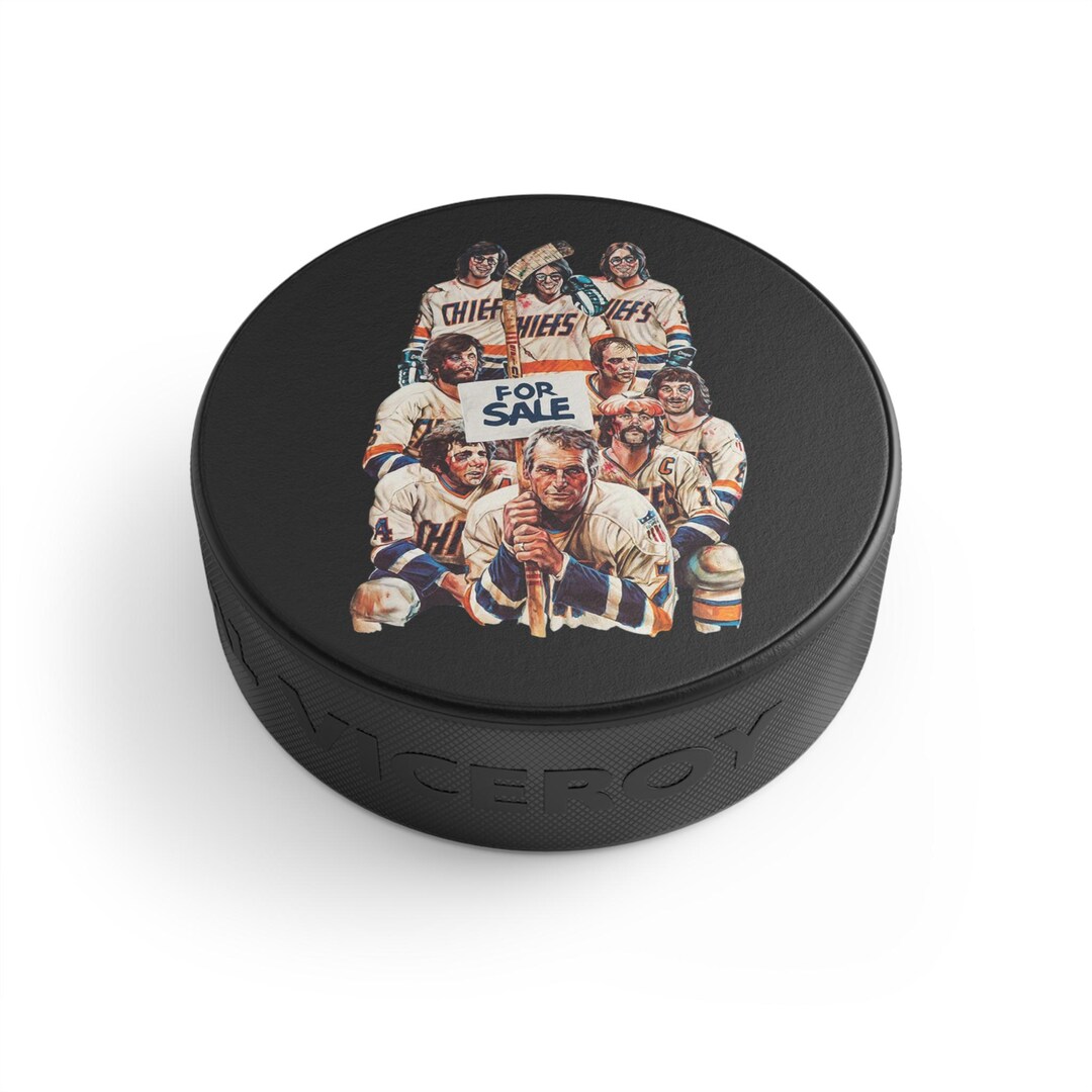 SLAP SHOT Viceroy Hockey Puck Cult Classic 70s Sports Comedy Paul ...