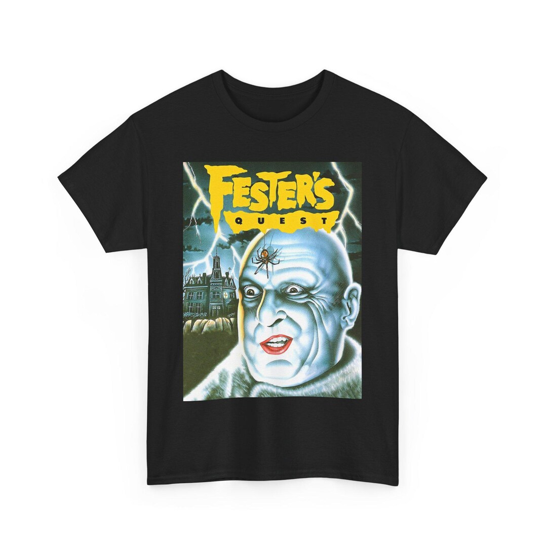 FESTER'S QUEST Heavy Cotton T-shirt Classic Retro Vintage NES Game Tee ...