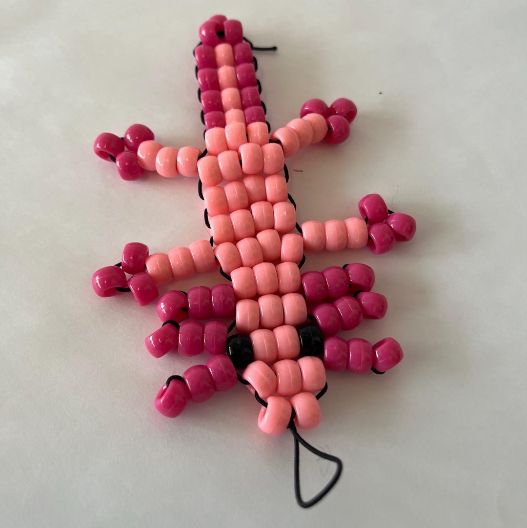 Kandi Axolotl Keychains - Etsy