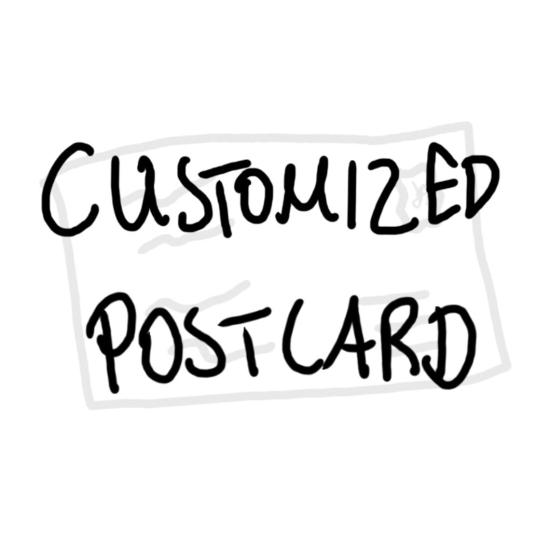 Handwritten Postcard - Customized - Etsy