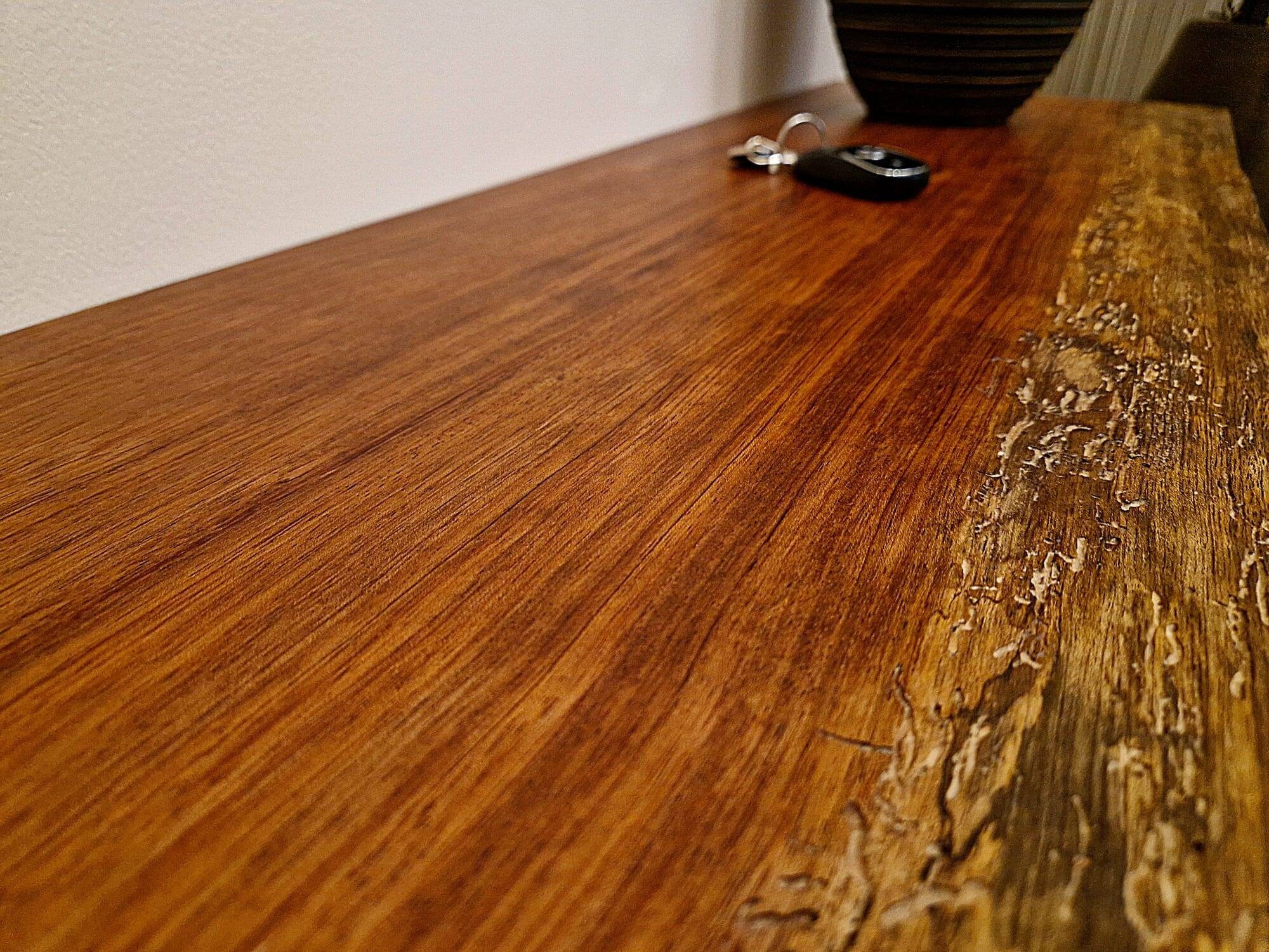 Very Rare New Handmade Live Edge Rustic Style Natural Bubinga Wood ...