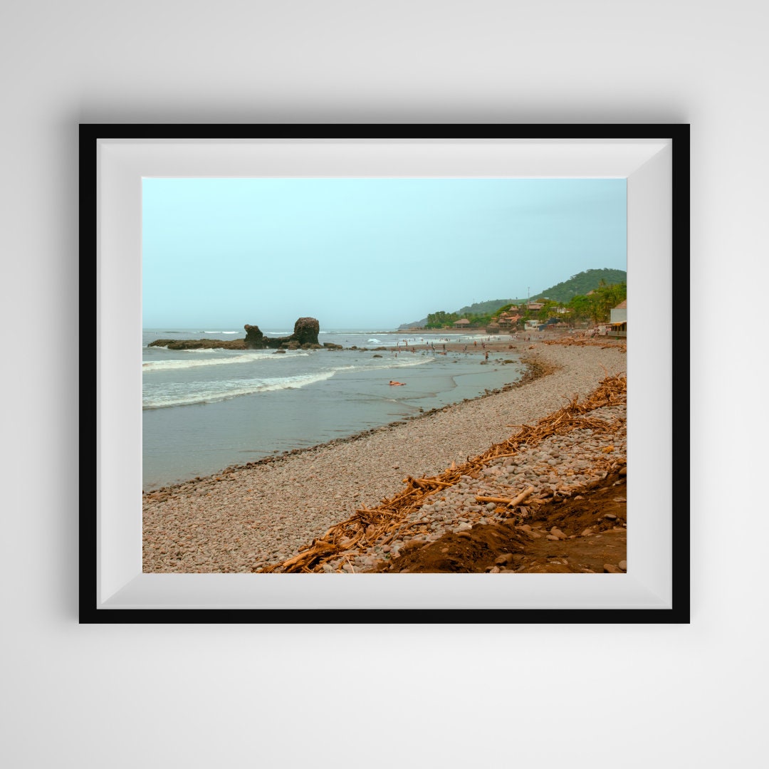 El Salvador Beach Wall Art Photo Print El Salvador Art Gift - Playa El ...