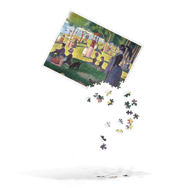 A Sunday on La Grande Jatte | Jigsaw Puzzle | Reimagine the Pointillist ...