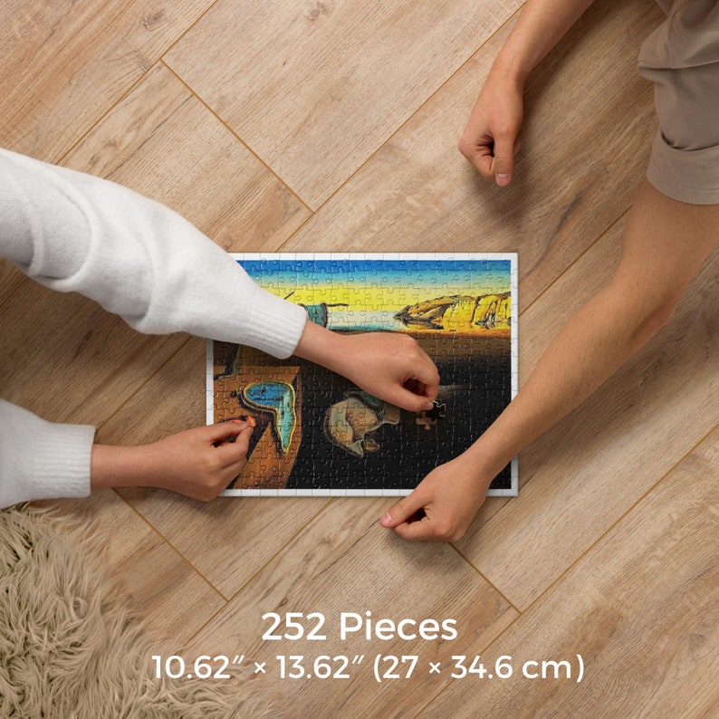 The Persistence of Memory by Salvador Dalí Jigsaw Puzzle | 252 & 520 ...