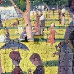 A Sunday on La Grande Jatte | Jigsaw Puzzle | Reimagine the Pointillist ...