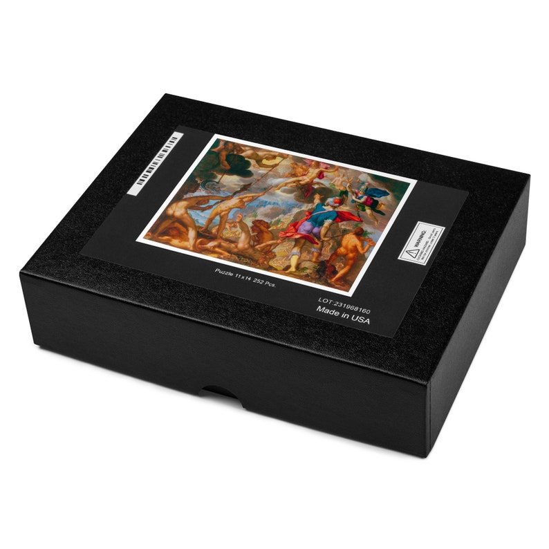 Mythology Jigsaw Puzzle | the Battle Between Gods and Giants - Etsy