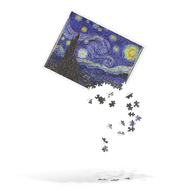 Starry Night by Vincent Van Gogh Jigsaw Puzzle | 252 & 520 Piece ...