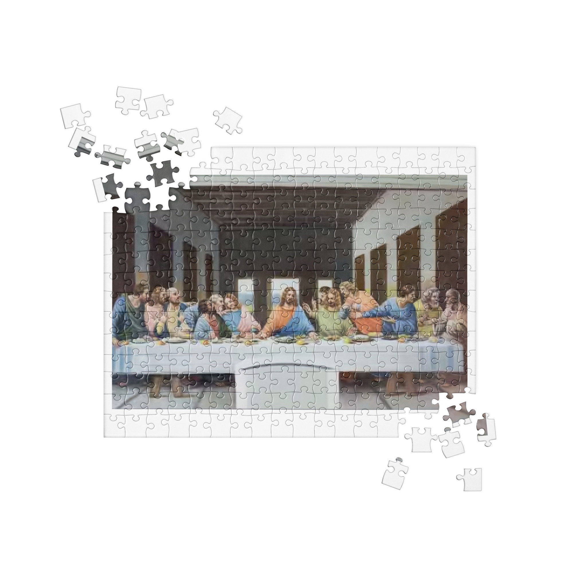 Leonardo Da Vinci's 'the Last Supper' Jigsaw Puzzle 252 & 520 Pieces ...