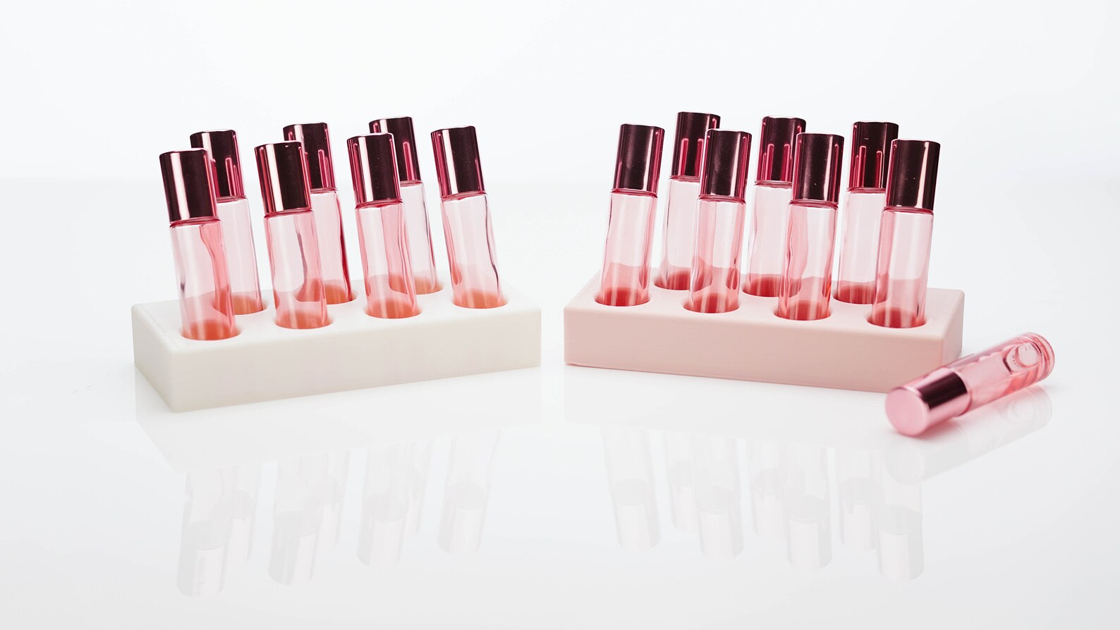 Elegant 10ml Perfume Tester Display Stand - Holds 7 Samples - 8 Color ...