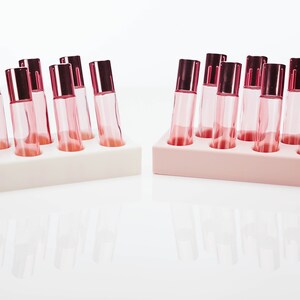 Elegant 10ml Perfume Tester Display Stand - Holds 7 Samples - 8 Color ...