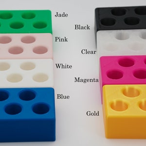 Elegant 5ml Perfume Tester Display Stand - Holds 15 Samples - 8 Color ...