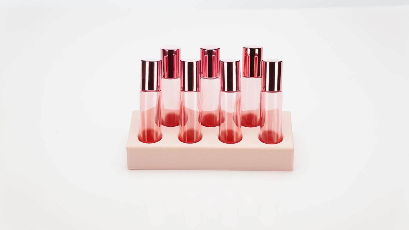 Elegant 10ml Perfume Tester Display Stand - Holds 7 Samples - 8 Color ...