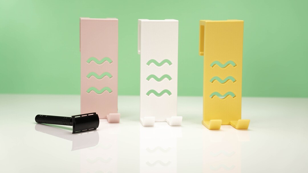 Shower Razor Holder for Cartridge or Safety Razor, Multiple Sizes ...