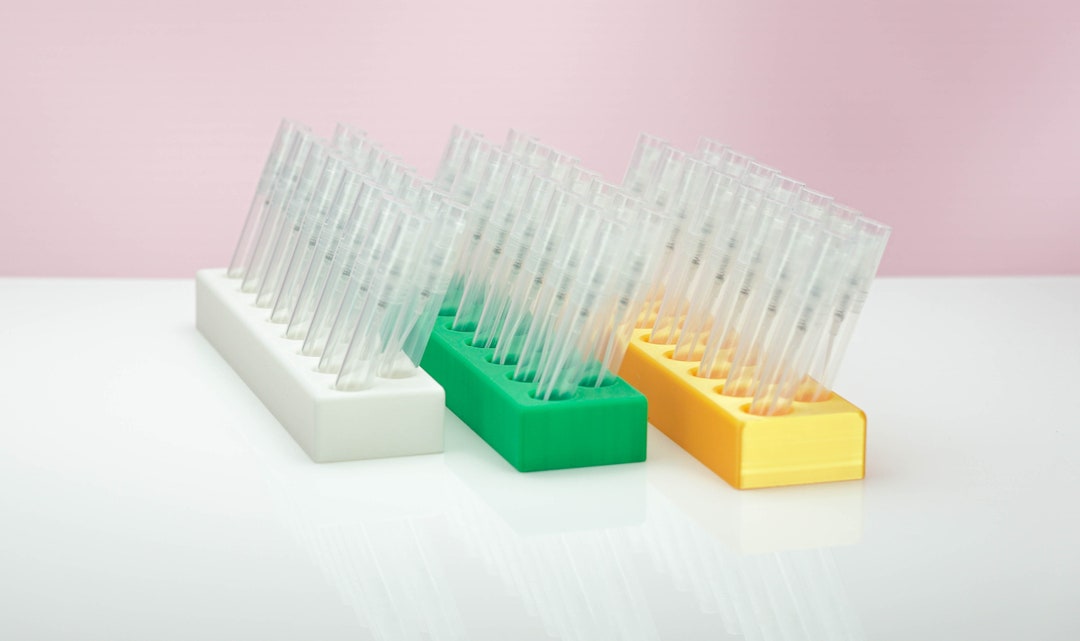 Elegant 5ml Perfume Tester Display Stand - Holds 15 Samples - 8 Color ...