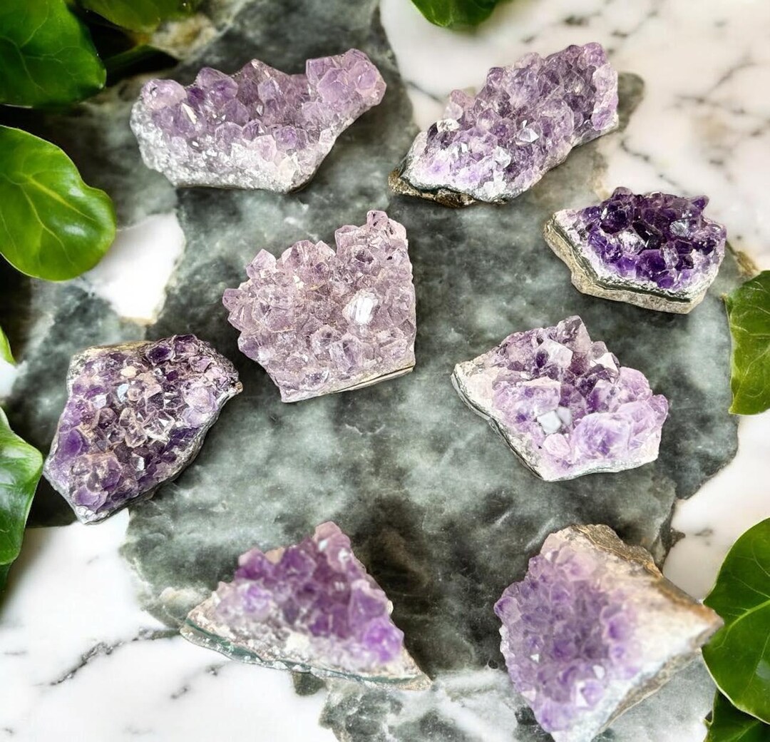 Raw Amethyst Cluster Crystal Cluster, Amethyst Druzy, Raw Amethyst ...