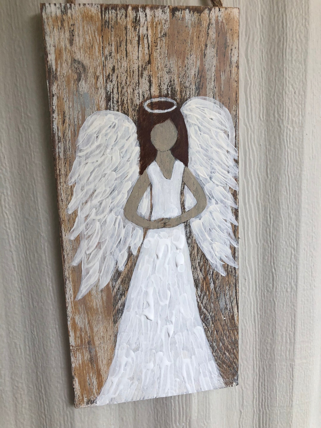 Hand Painted Angel - Etsy