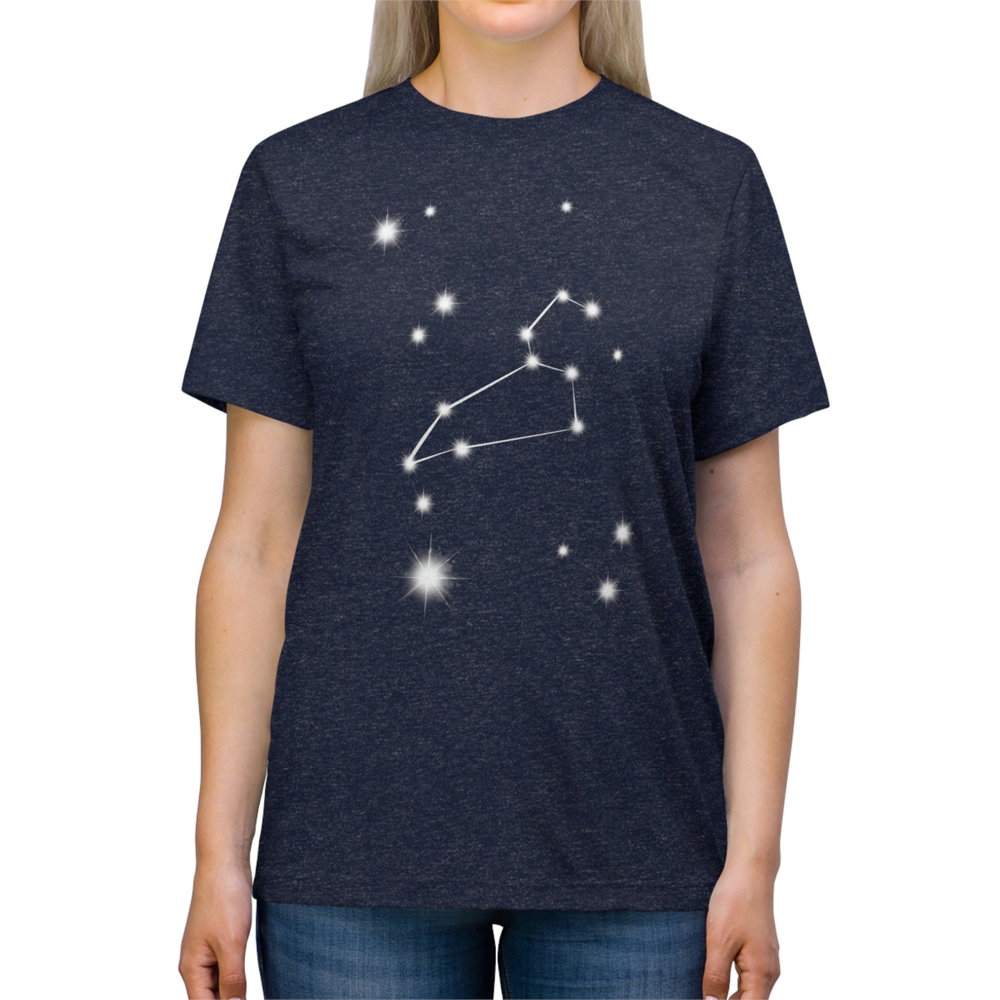 Leo Zodiac Constellation Tee - Etsy