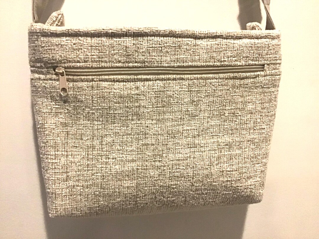 Tweed Purse, Tan Tweed Bag, Gifts for Her, Shoulder Bags, Handbags, Tan ...