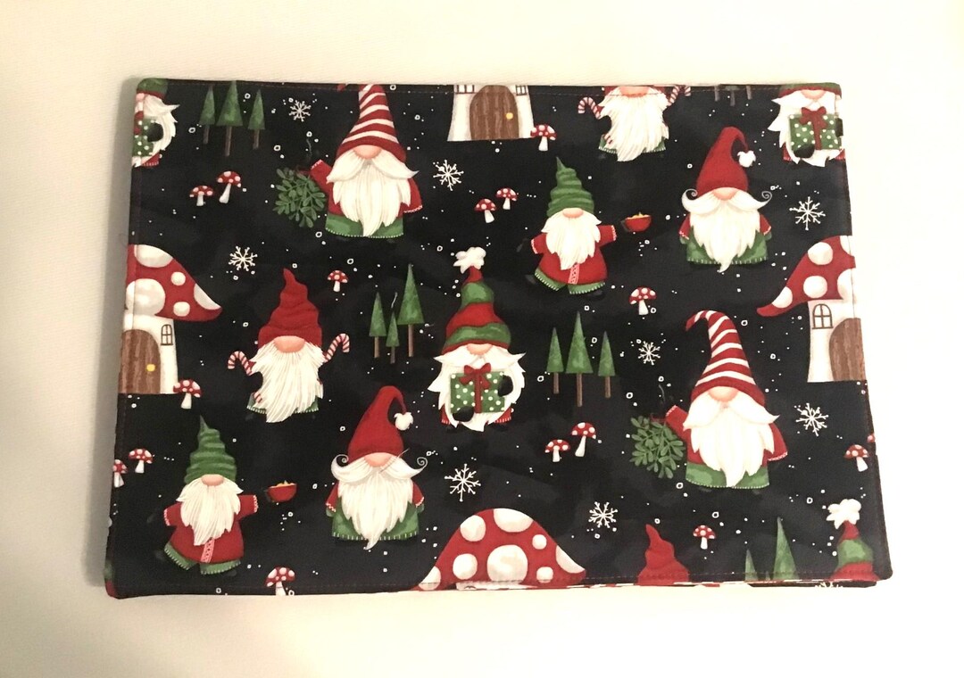 Gnome Reversible Placemats, Gnome Table Decor, Gnome Christmas Gifts ...