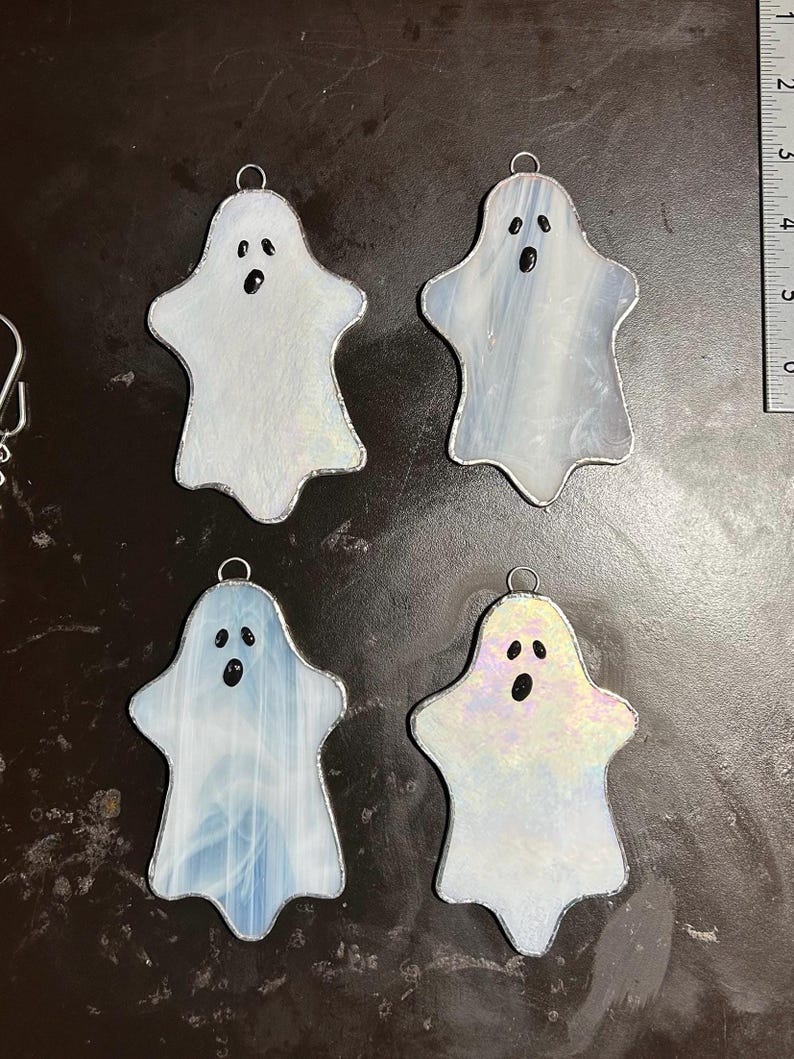 Stained Glass Ghost - Etsy