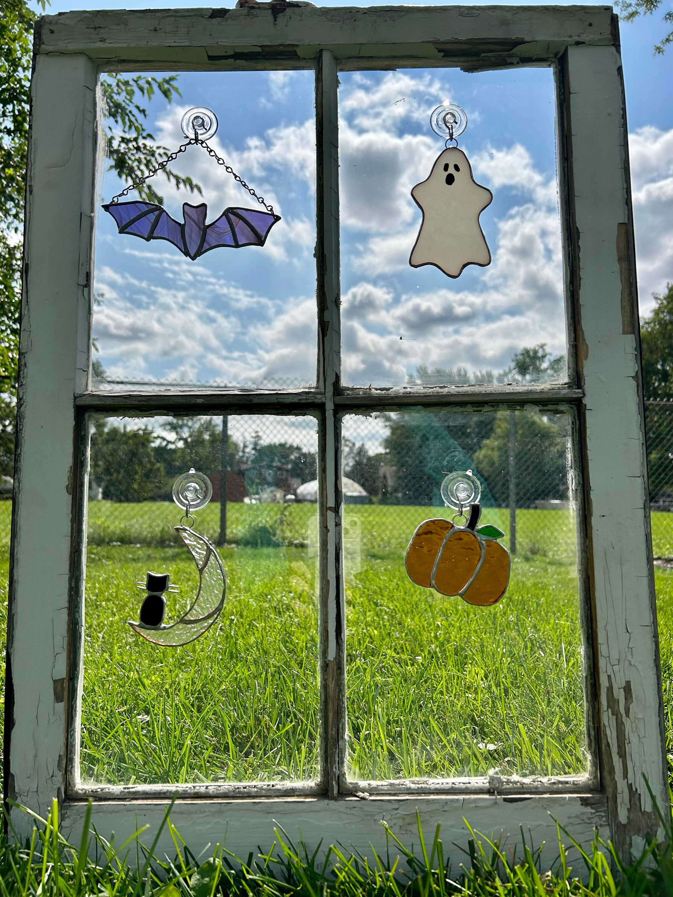 Stained Glass Ghost - Etsy