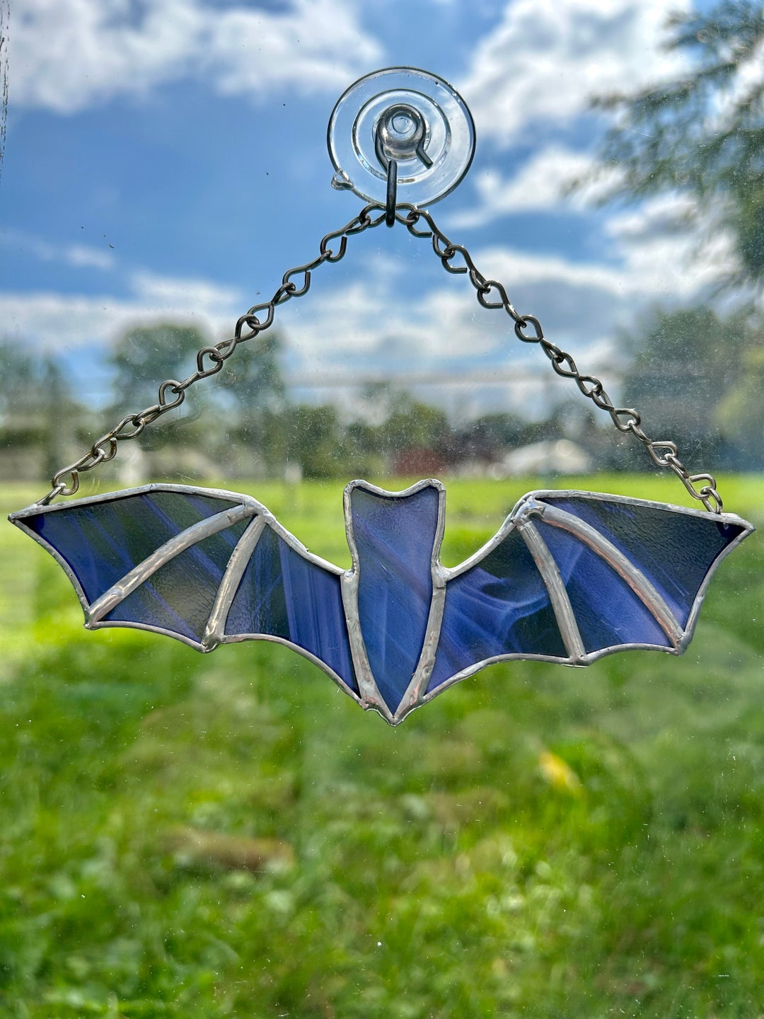 Stained Glass Bat - Etsy