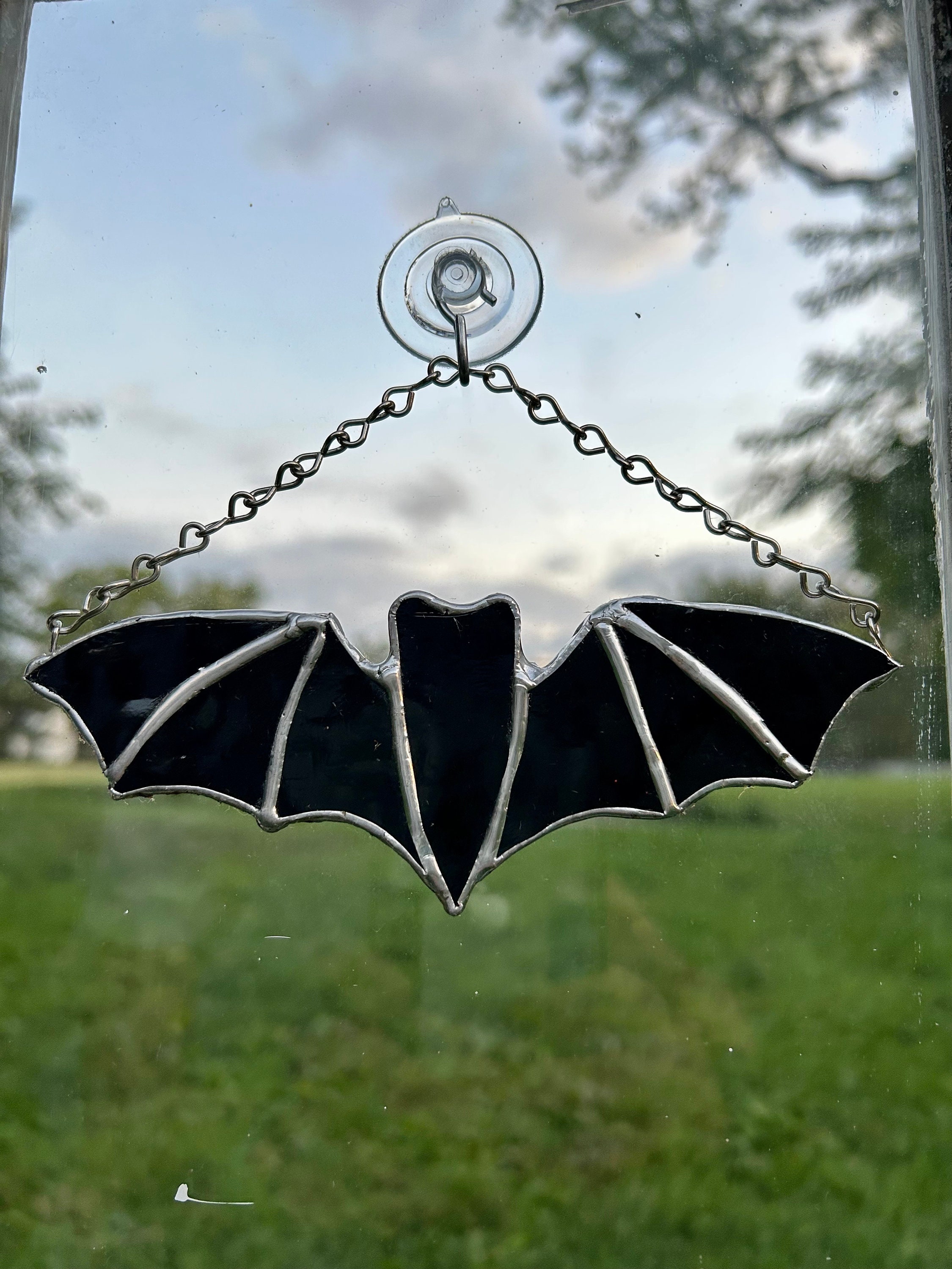 Stained Glass Bat - Etsy