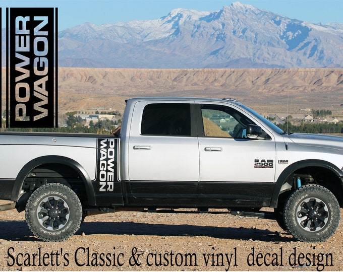 Dodge Power Wagon Decal - Etsy