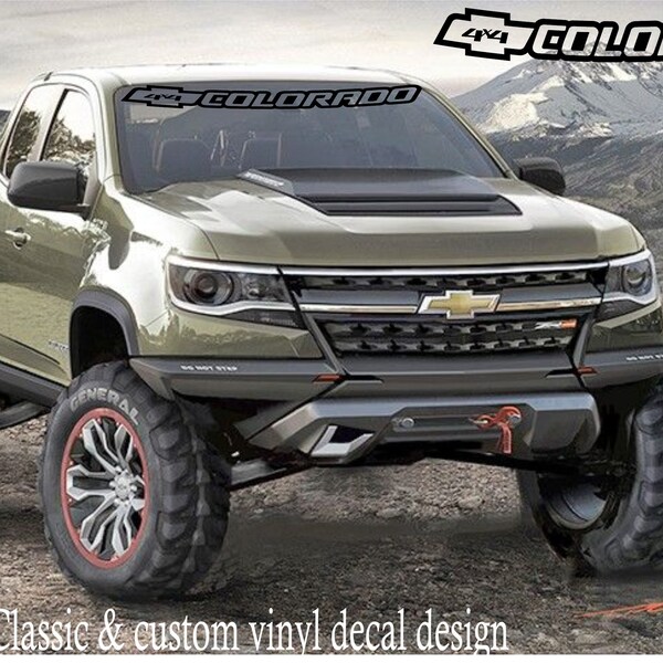 Chevy Colorado 4x4 Decals - Etsy