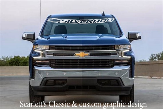 Silverado Windshield Decal