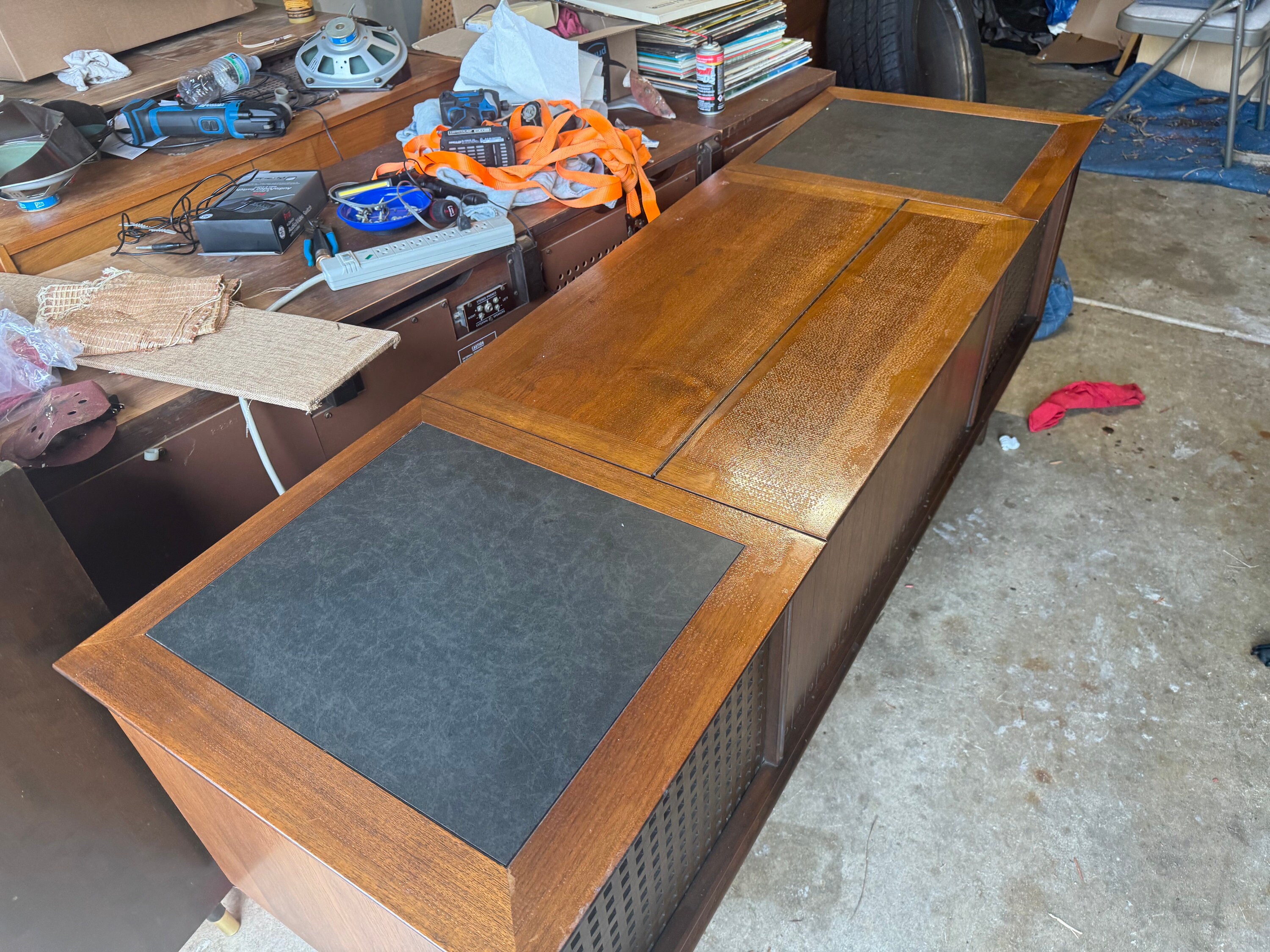GE MCM Stereo Console - Etsy