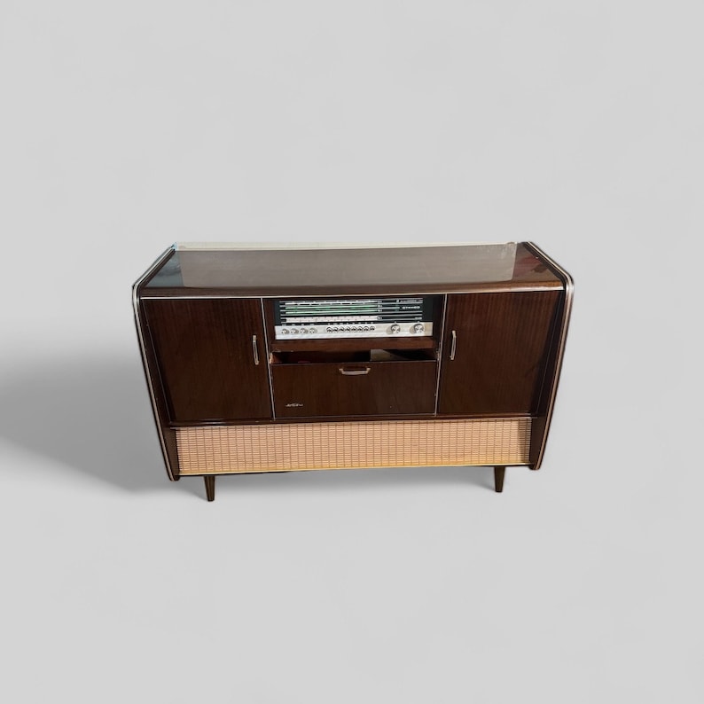 1960’s Grundig Console W/bluetooth - Etsy
