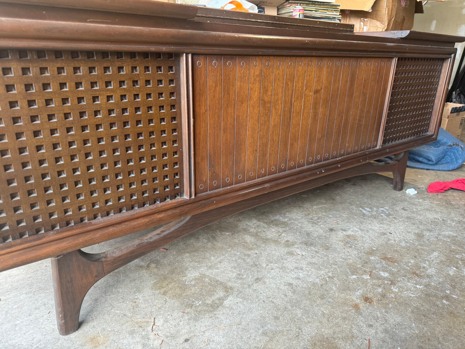 GE MCM Stereo Console - Etsy