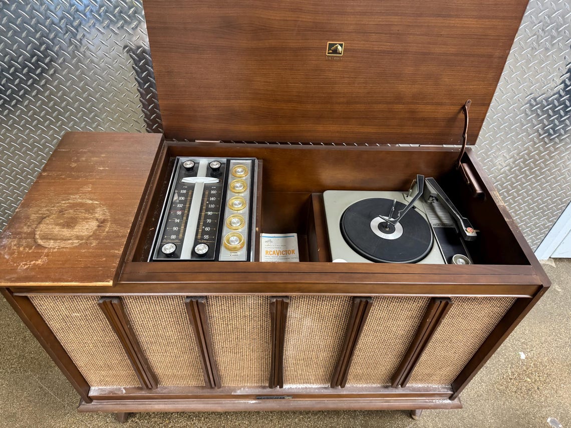 1960s RCA Stereo Console - Etsy