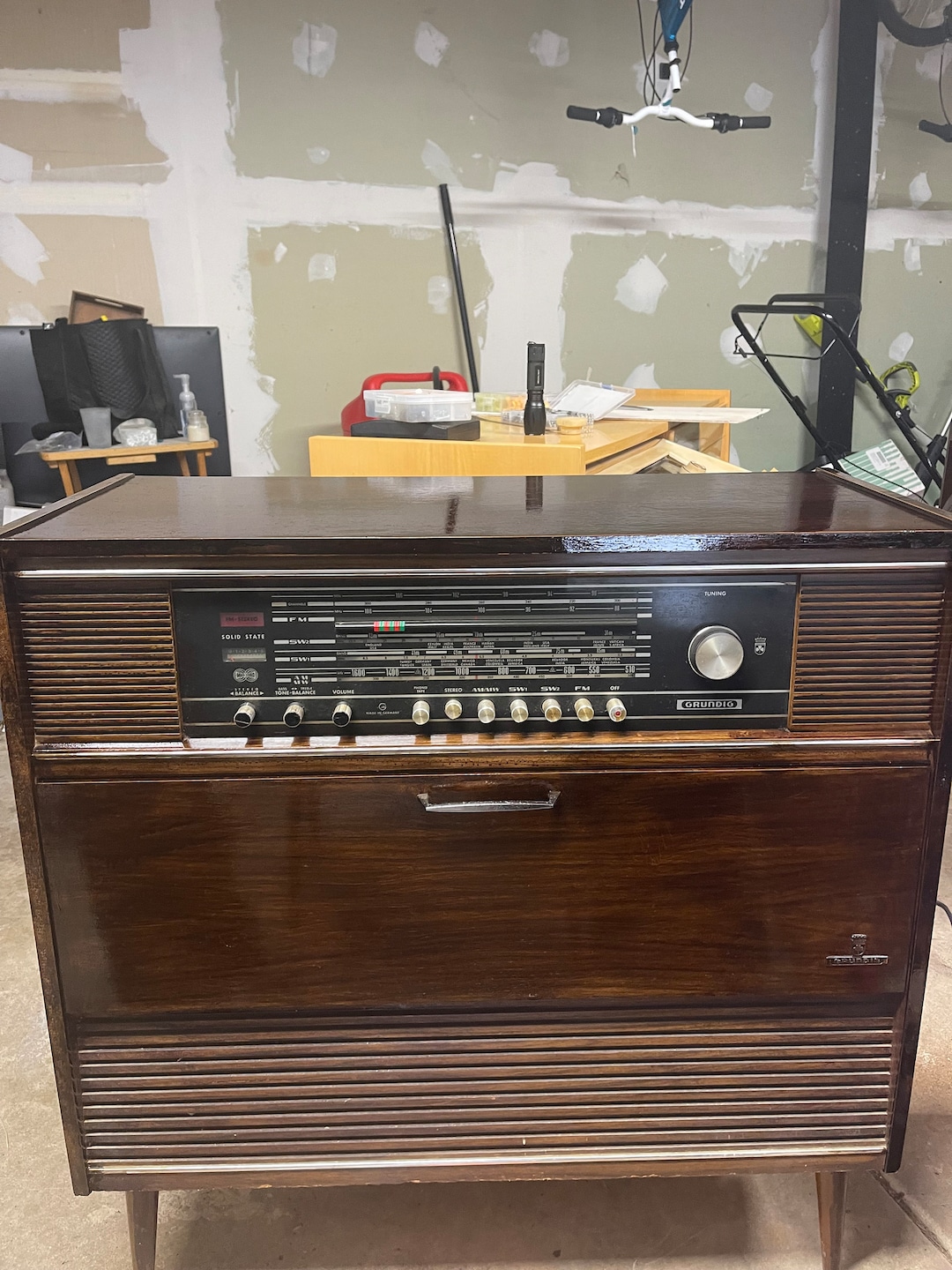 1960’s Grundig Console W/bluetooth - Etsy