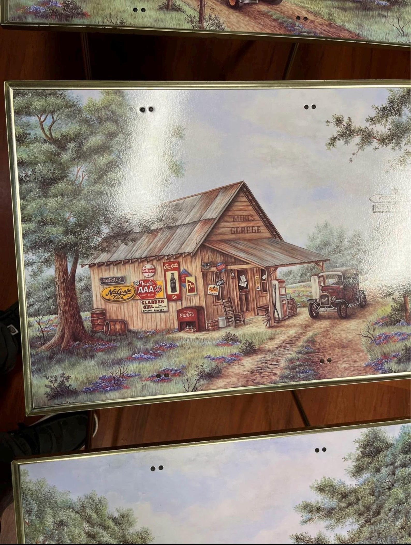 1970’s Coca-cola Tv Trays With Stand - Etsy