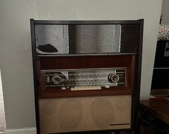 GE MCM Stereo Console - Etsy