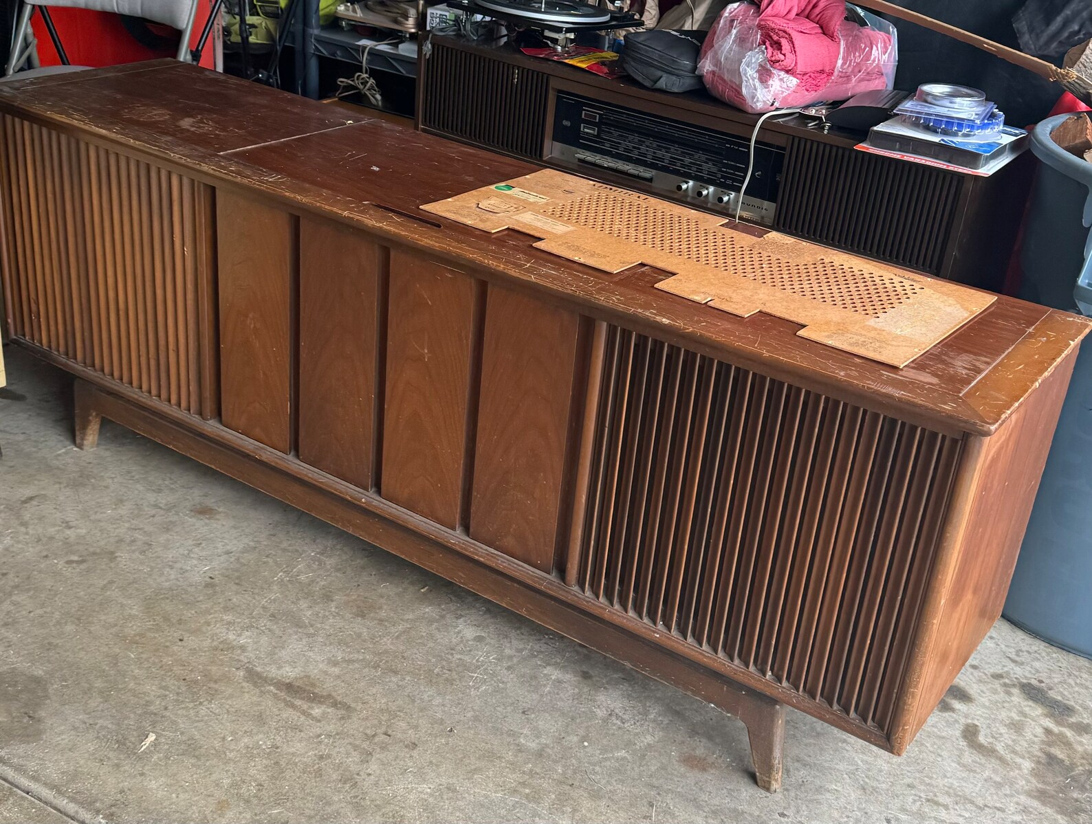 1960s MCM Stereo Console - Etsy