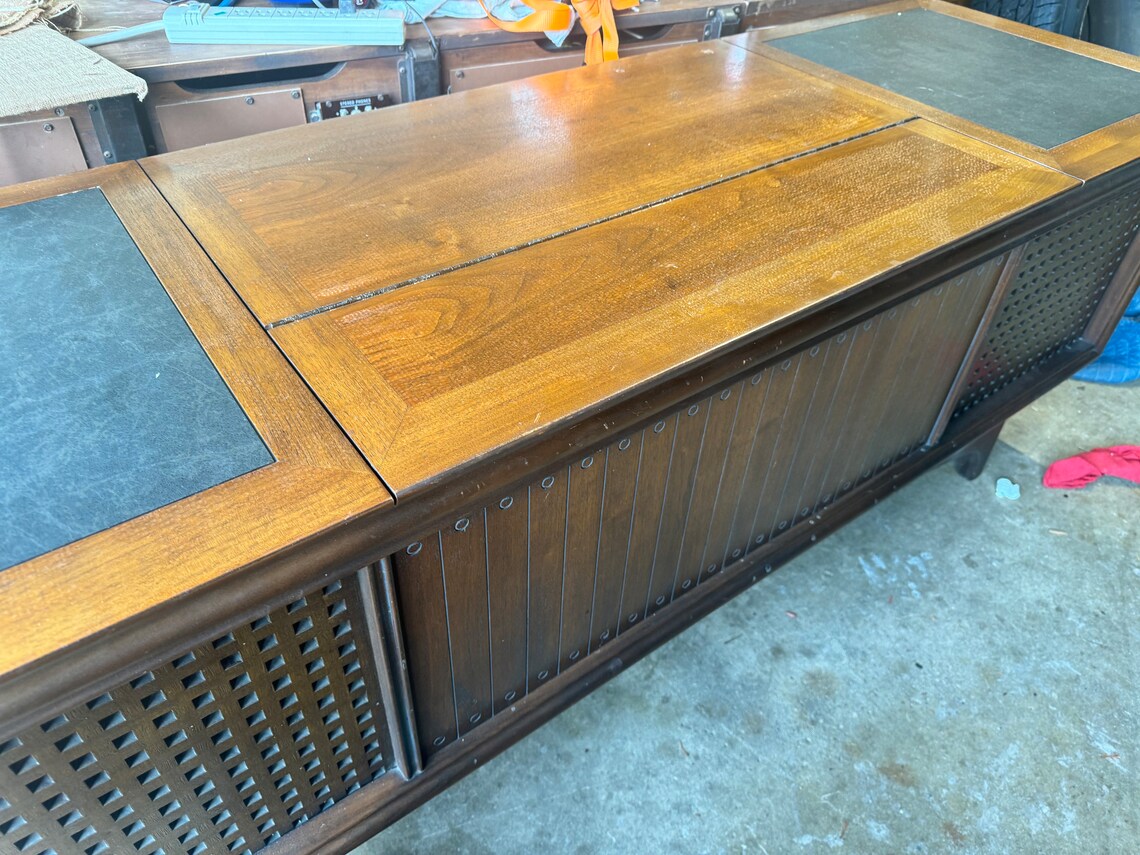 GE MCM Stereo Console - Etsy