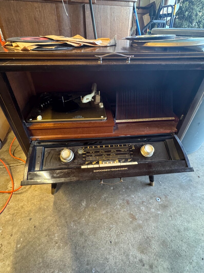 1960’s Grundig Stereo Console - Etsy