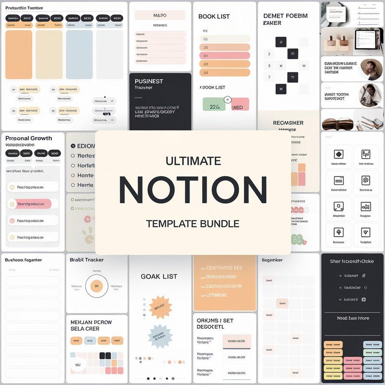 Ultimate 190+ Notion Template Bundle | Notion Templates for Business ...