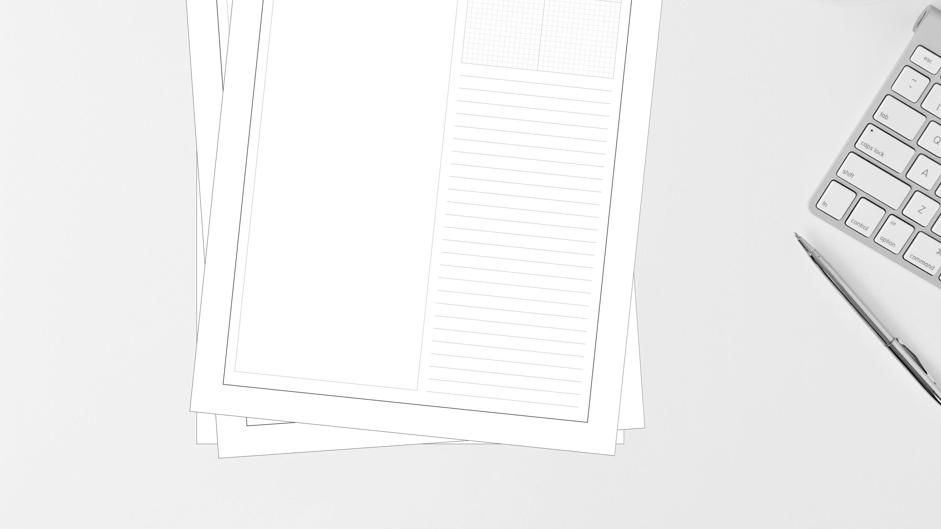 10 Printable PDF, Math Paper, Math Notes, Student Notes, Digital Note ...