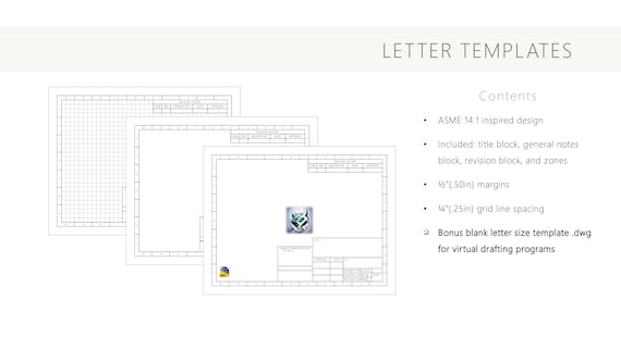 Technical Drawing Template
