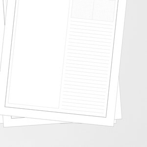 10 Printable PDF Math Notes Note Template Student Notes - Etsy