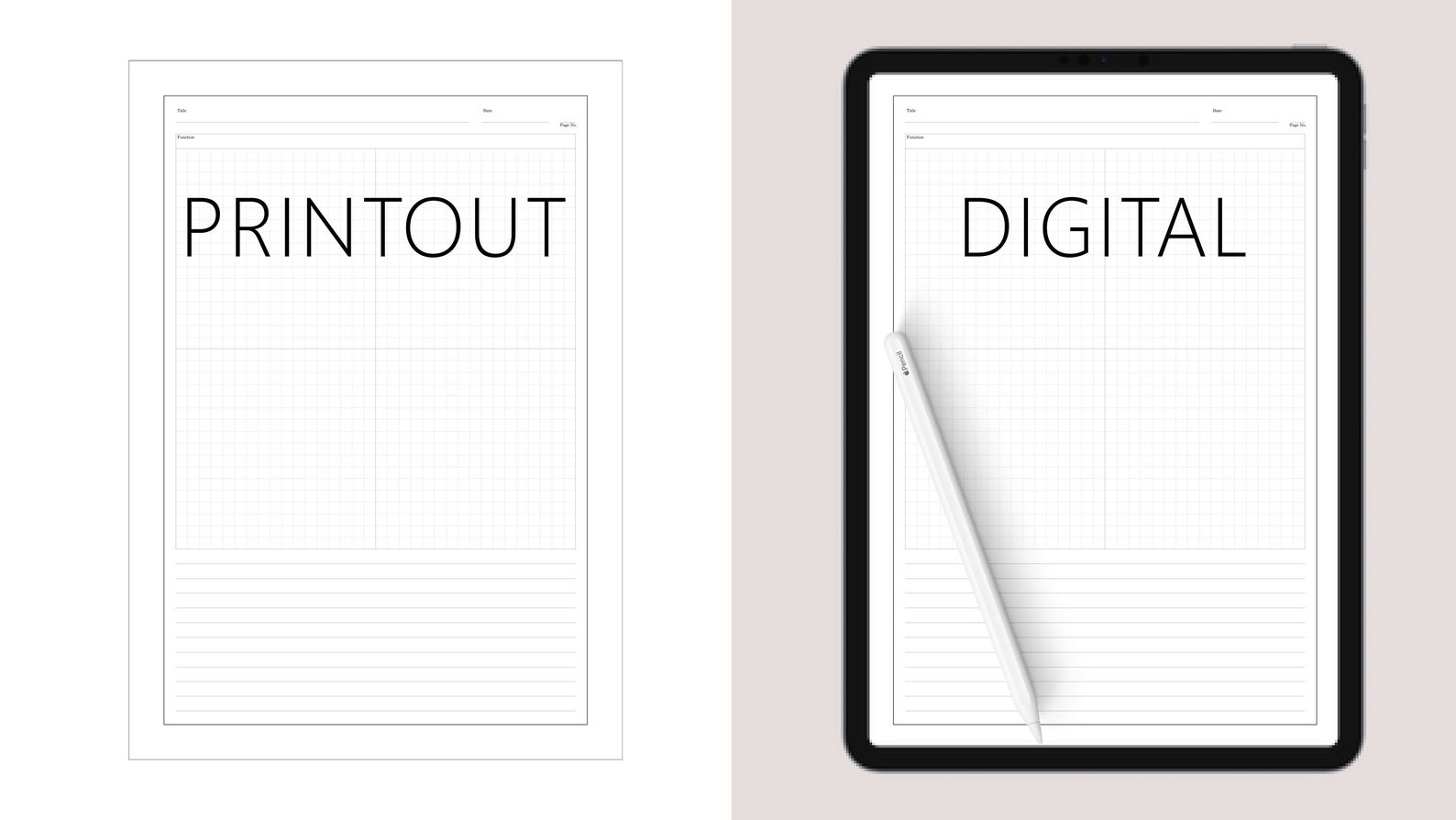 10 Printable PDF, Math Paper, Math Notes, Student Notes, Digital Note ...