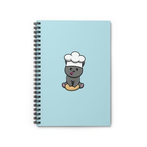 Cat Notebook, Cat Spiral Notebook, Cat Gift Idea, Cat Journal, Journal ...
