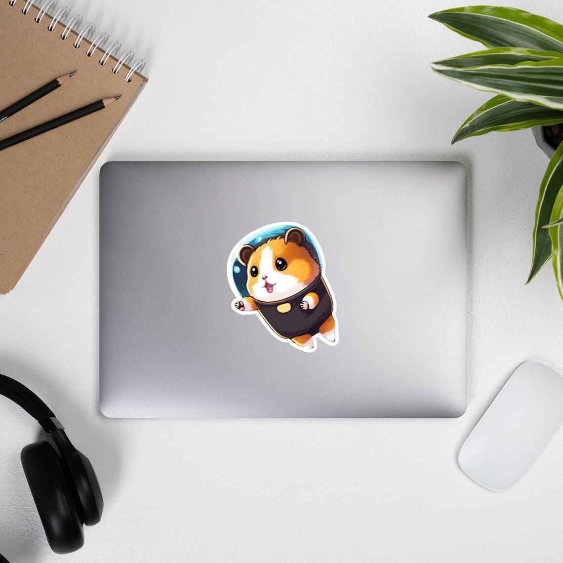 Hamster in Space Sticker | Hamster Sticker | Space | Astronaut | Cute ...