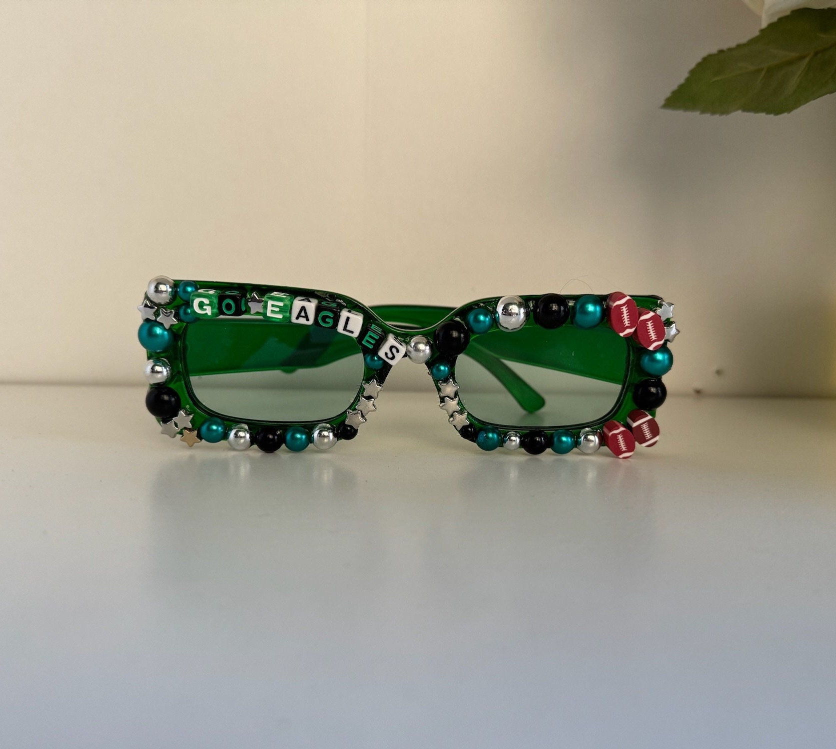 Philadelphia Eagles Sunglasses Eagles Holiday T Green Rectangle Shades Philadelphia Eagles